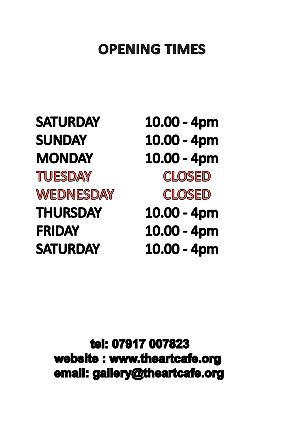 The Art Cafe Contemporary Gallery Flowergate Whitby North Yorkshire